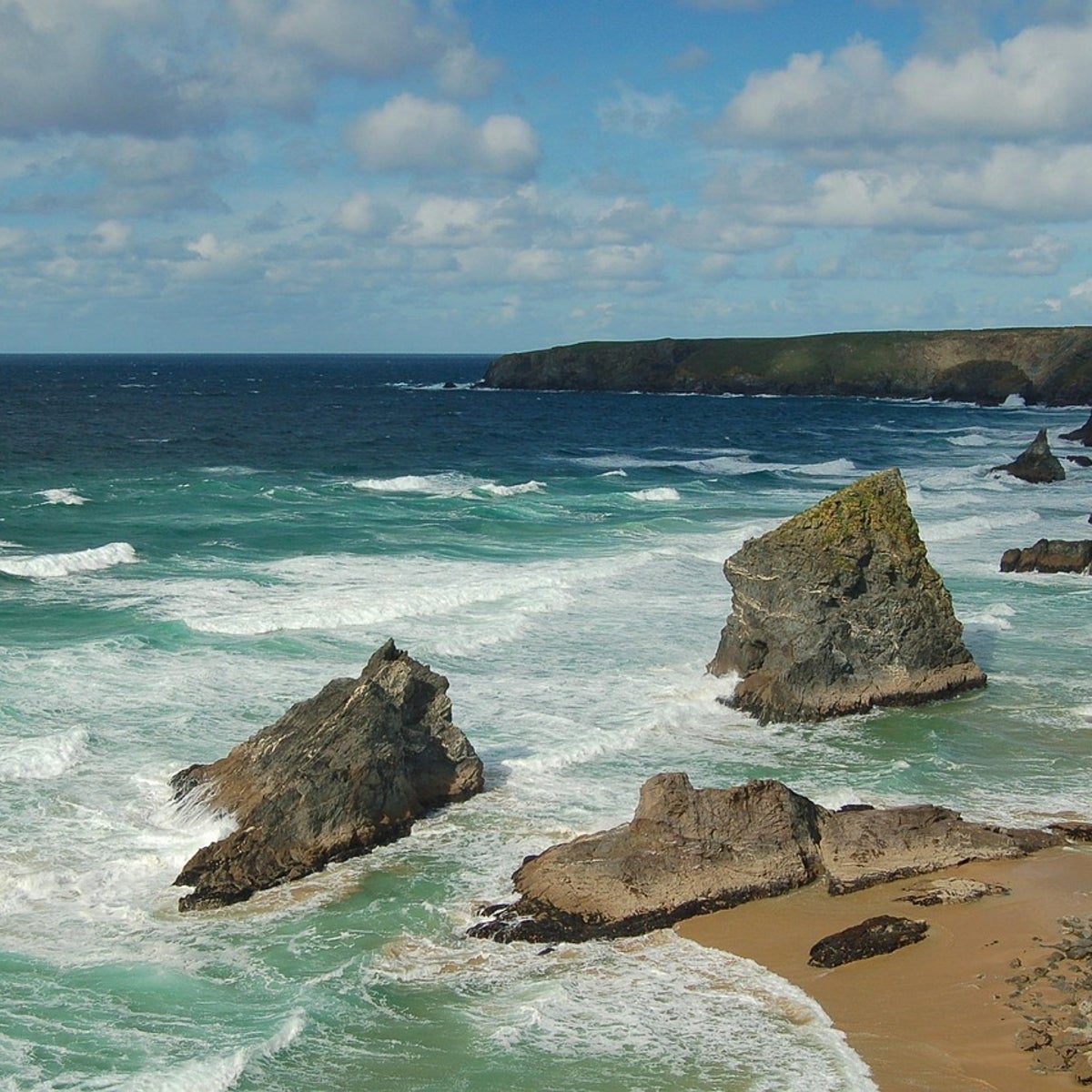 sea stacks cornwall