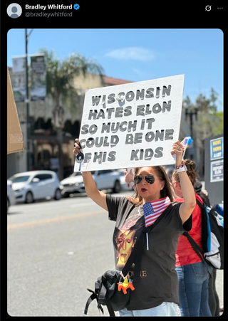 Best signs from the Hands Off protests denouncing the Trump ...