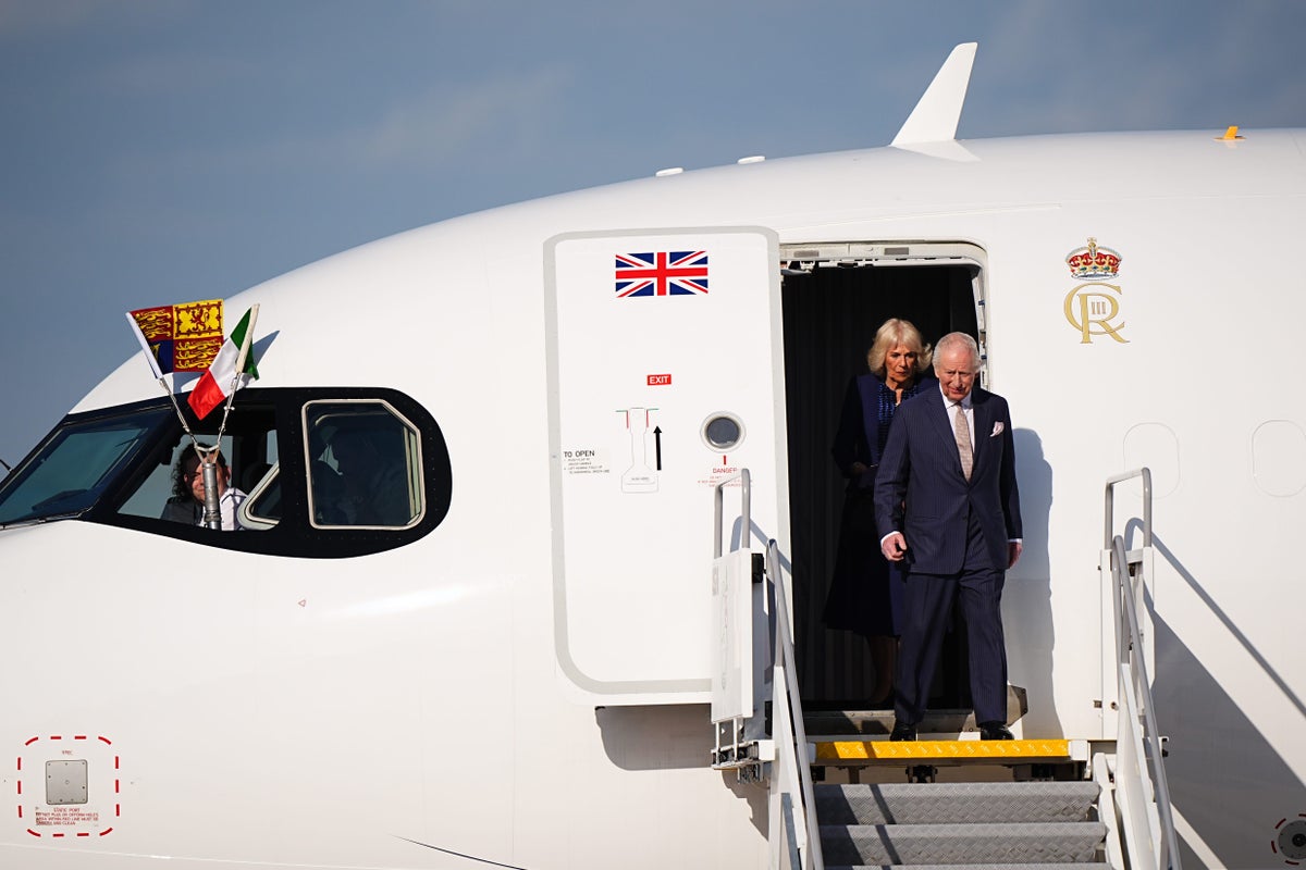 King and Queen arrive in Rome for visit celebrating UK’s close ties to ...