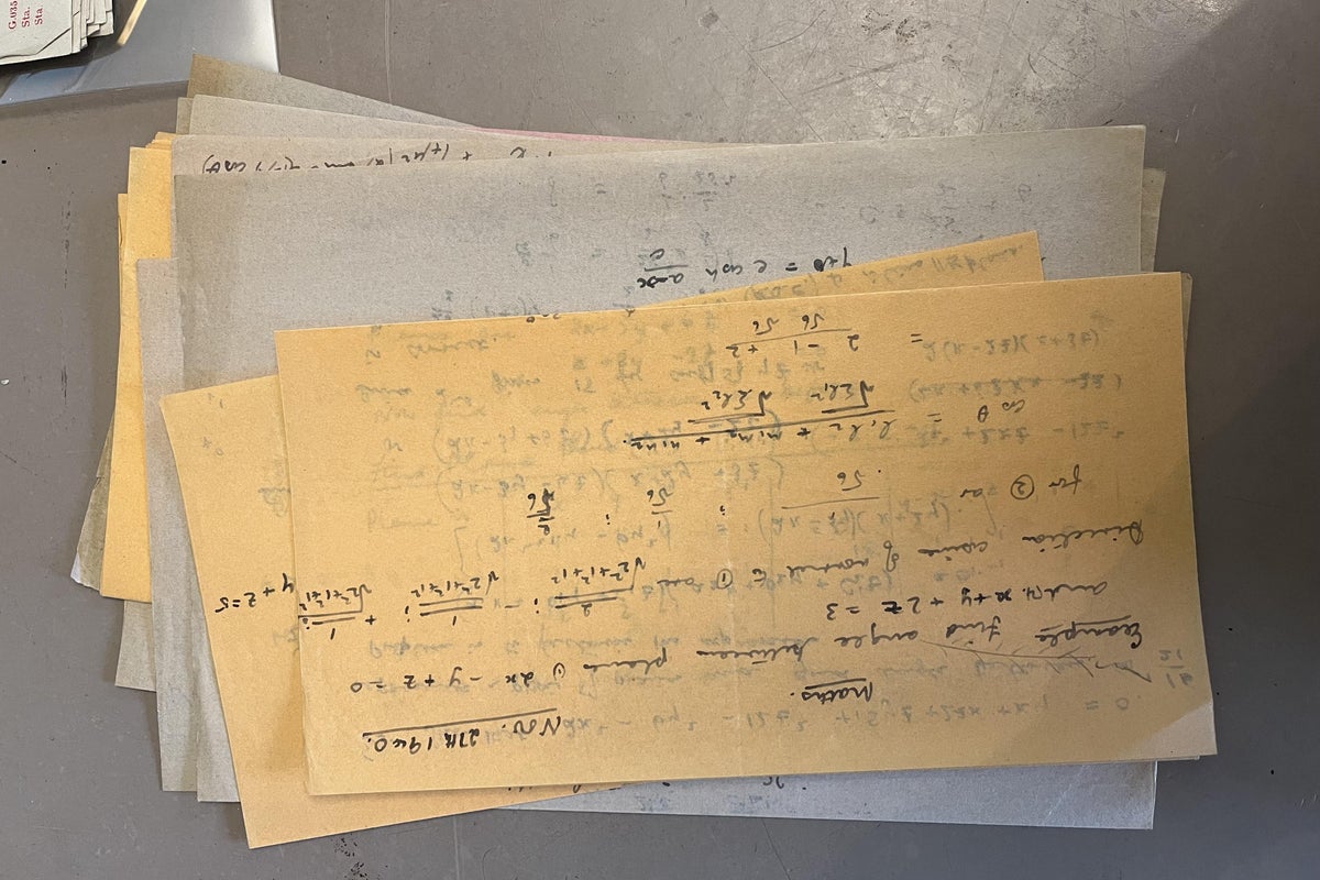 Inside Alan Turing’s unpublished WWII code-breaking notebooks | The ...