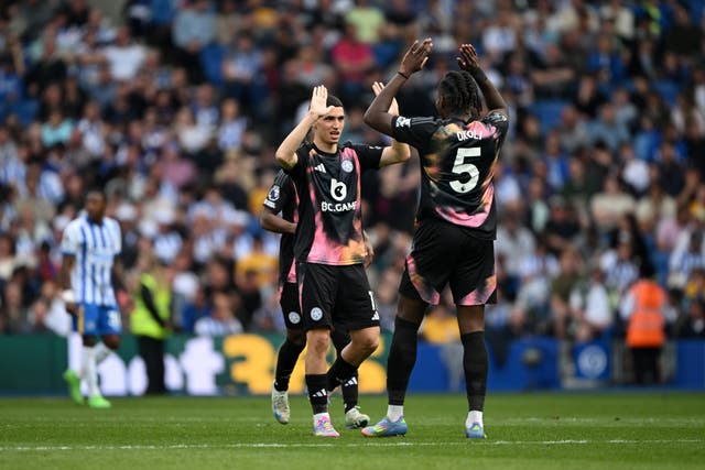 Leicester finally end goal drought against Brighton to snap long losing ...