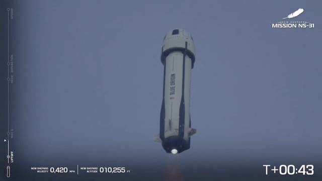 Katy Perry and all-female crew land safely after being blasted into ...