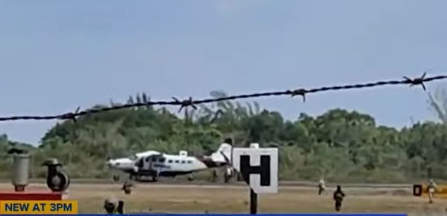 Knife-wielding US citizen shot dead after hijacking small plane in ...