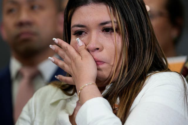 ‘He’s got MS-13 tattooed onto his knuckles’: Trump appears to hold up ...