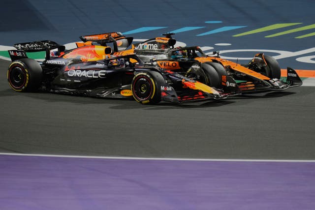Oscar Piastri wins Saudi Arabian GP after controversial Max Verstappen penalty | The Independent