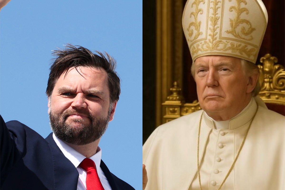 JD Vance breaks silence on Trumps infamous AI Pope photo