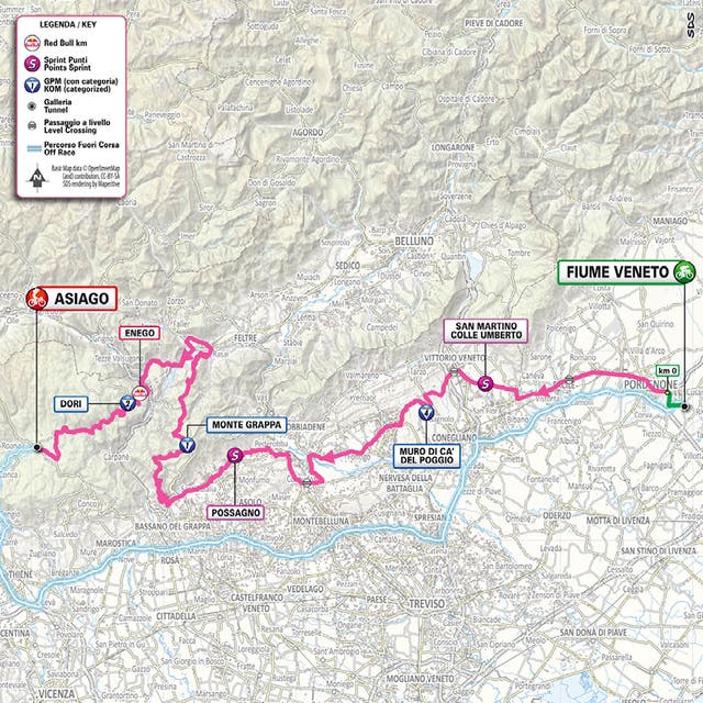 Giro d’Italia 2025 stage-by-stage guide: Route maps and profiles for ...