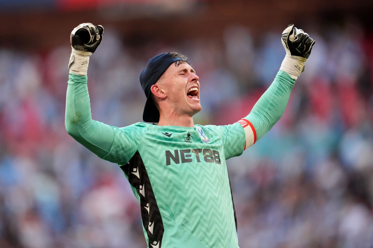 FA Cup final: Dean Henderson avoids red card as Crystal Palace edge ...