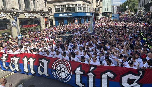 Inside the Holmesdale Fanatics and Crystal Palace’s heart-rending FA ...