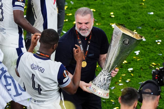 Why Ange Postecoglou could still leave Tottenham despite ending trophy ...
