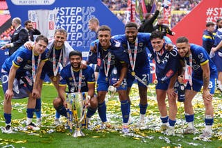 AFC Wimbledon seal promotion to League One with play-off final victory ...