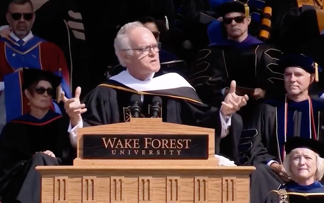 CBS anchor Scott Pelley tears into Trump in fiery commencement speech ...