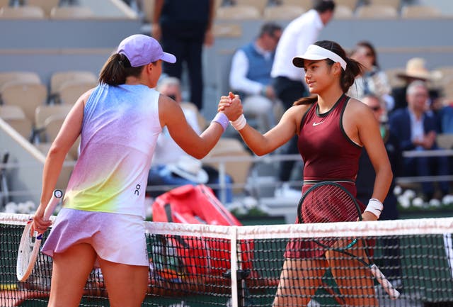 Emma Raducanu felt ‘exposed’ by Iga Swiatek in French Open thrashing ...