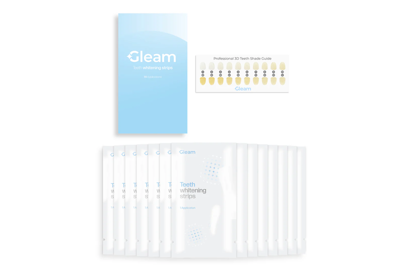 Gleam’s whitening strips improved my teeth in one week and are a third ...