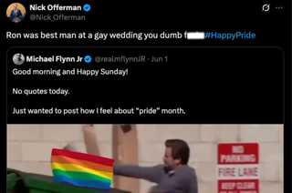 Nick Offerman blasts Michael Flynn’s son for using Parks and Rec clip ...