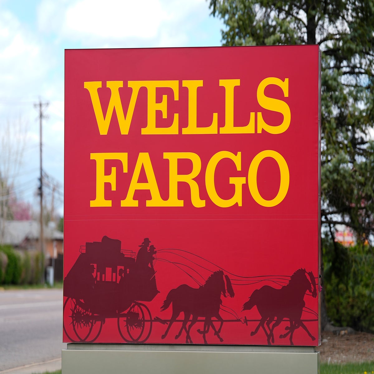 Wells Fargo Wagon Logo Wells Fargo Wagon | Unemployed But Comfortably