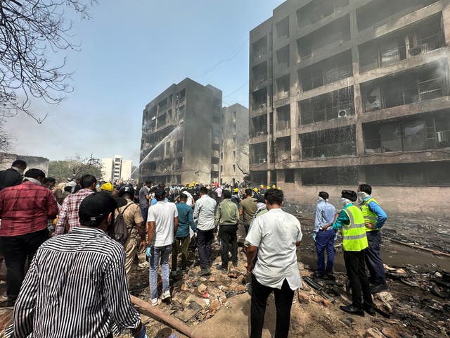 Mapped: Air India flight bound for London crashes in Ahmedabad | The ...