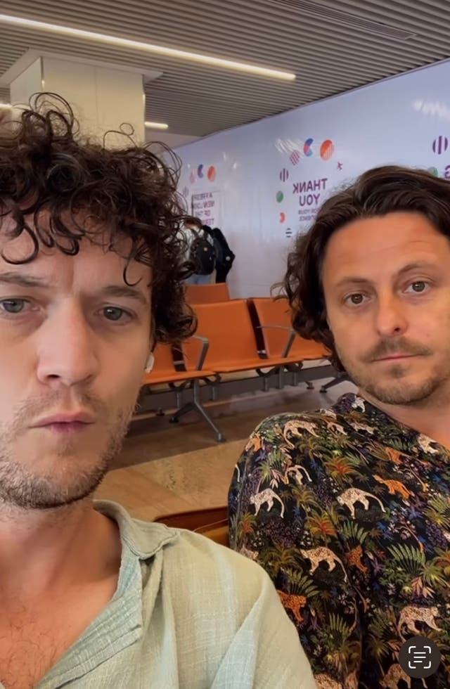 British wellness couple posted ‘Goodbye India’ video from airport ...