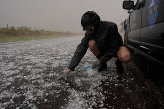 Meet the storm chasers who drive into hailstorms for science | The ...