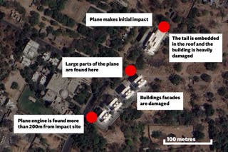 Mapped: Air India flight bound for London crashes in Ahmedabad | The ...