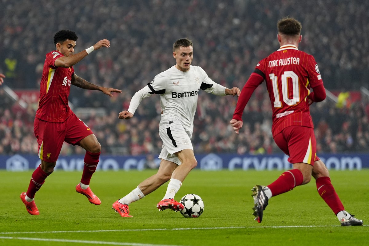 Florian Wirtz: Liverpool edge closer to record signing | The Independent