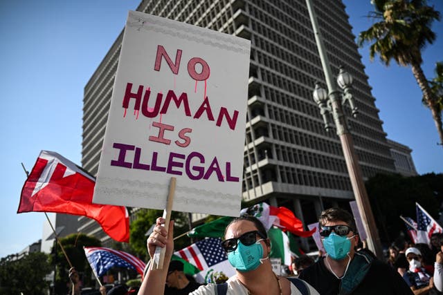 ICE protests descend into mashup of left-wing rally cries as Gaza and ...