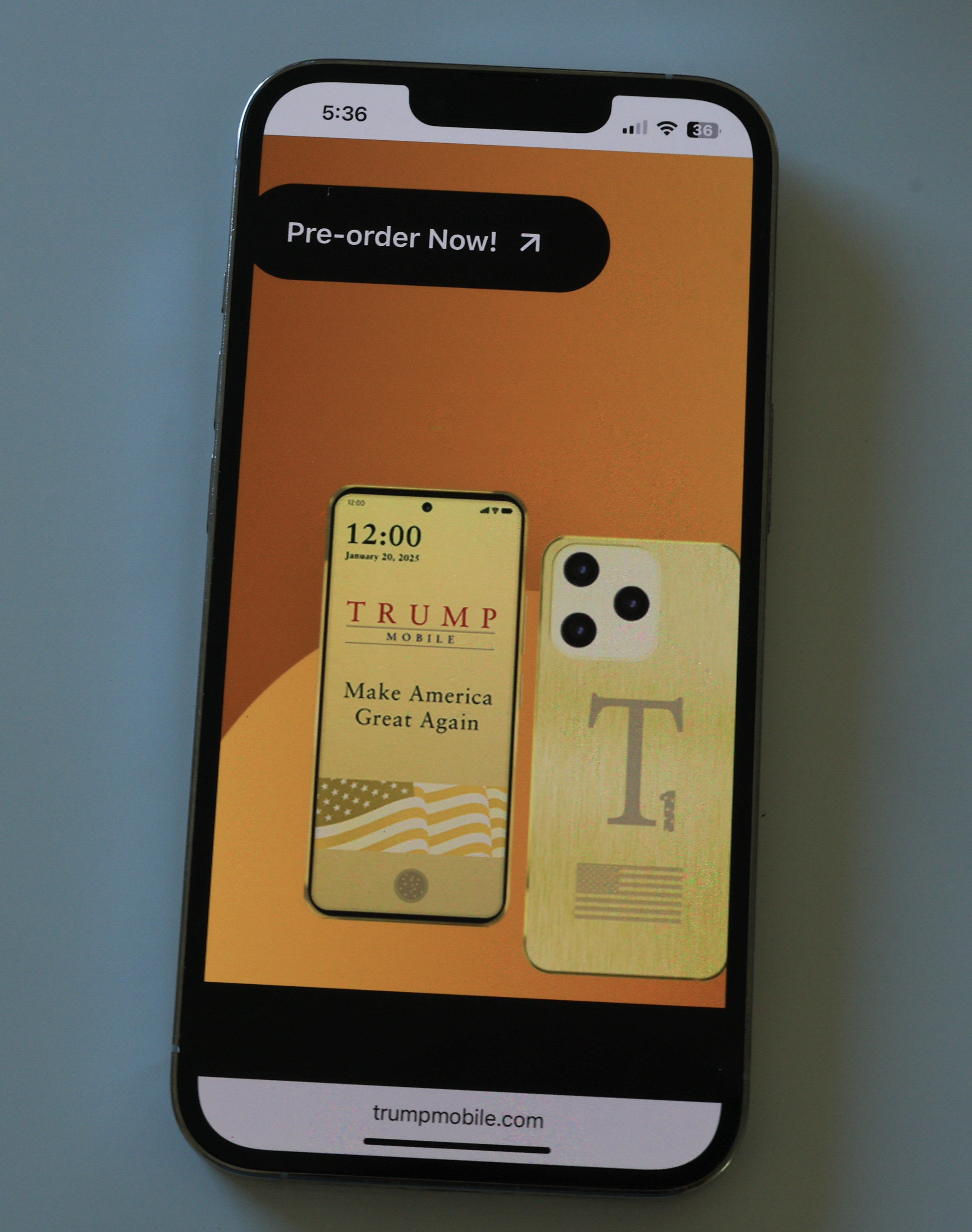 Trump Mobile’s golden phone is still nowhere to be found | The Independent