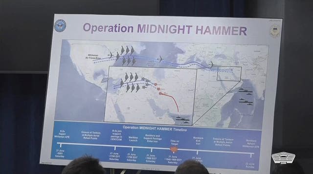 How Trump unleashed devastating ‘Midnight Hammer ‘ stealth strike on ...