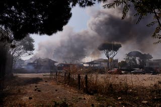 Huge explosion in Rome injures dozens of people as locals flee for ...