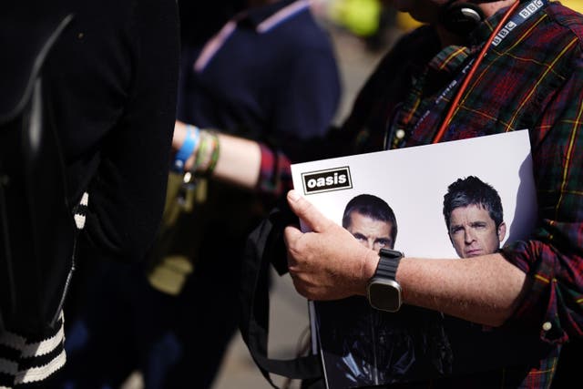 Oasis live: Fans swarm Cardiff ahead of band’s long-awaited reunion ...