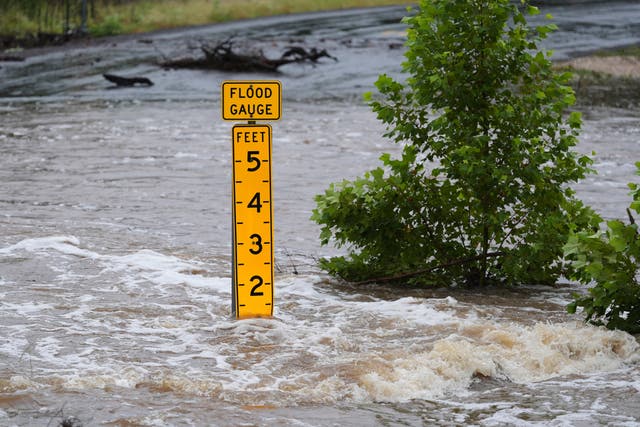 The Guadalupe River in Texas surged 26 feet in just 45 minutes. It ...