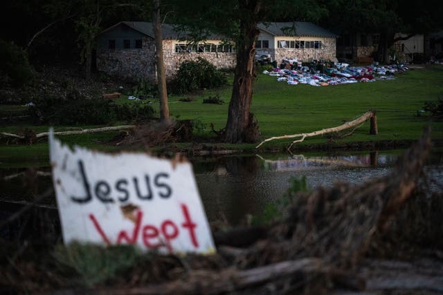 The Guadalupe River in Texas surged 26 feet in just 45 minutes. It ...