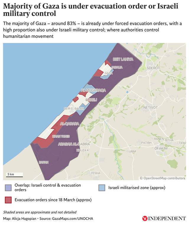 ‘Give us the flour – or we will kill you’: Gaza’s starving face ...