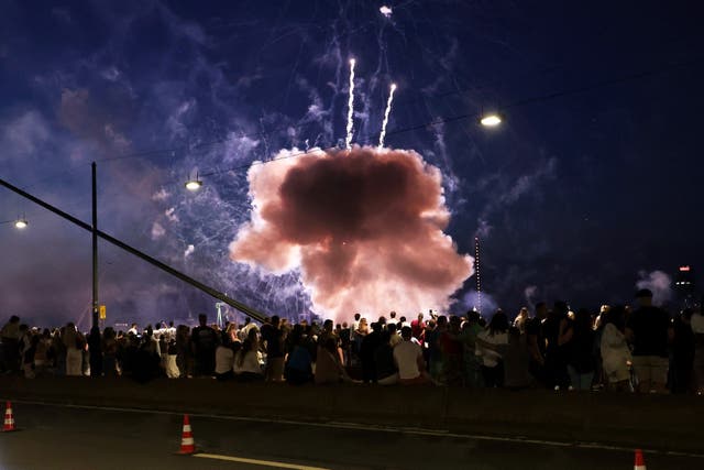 Revellers injured after German fireworks show goes wrong | The Independent