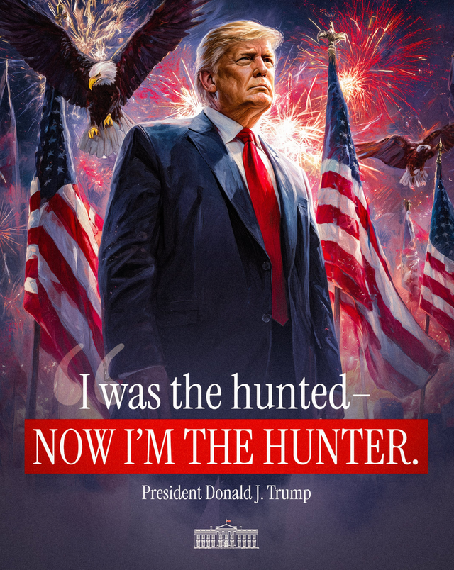 White House claims Trump went from ‘hunted to hunter’ in latest ...