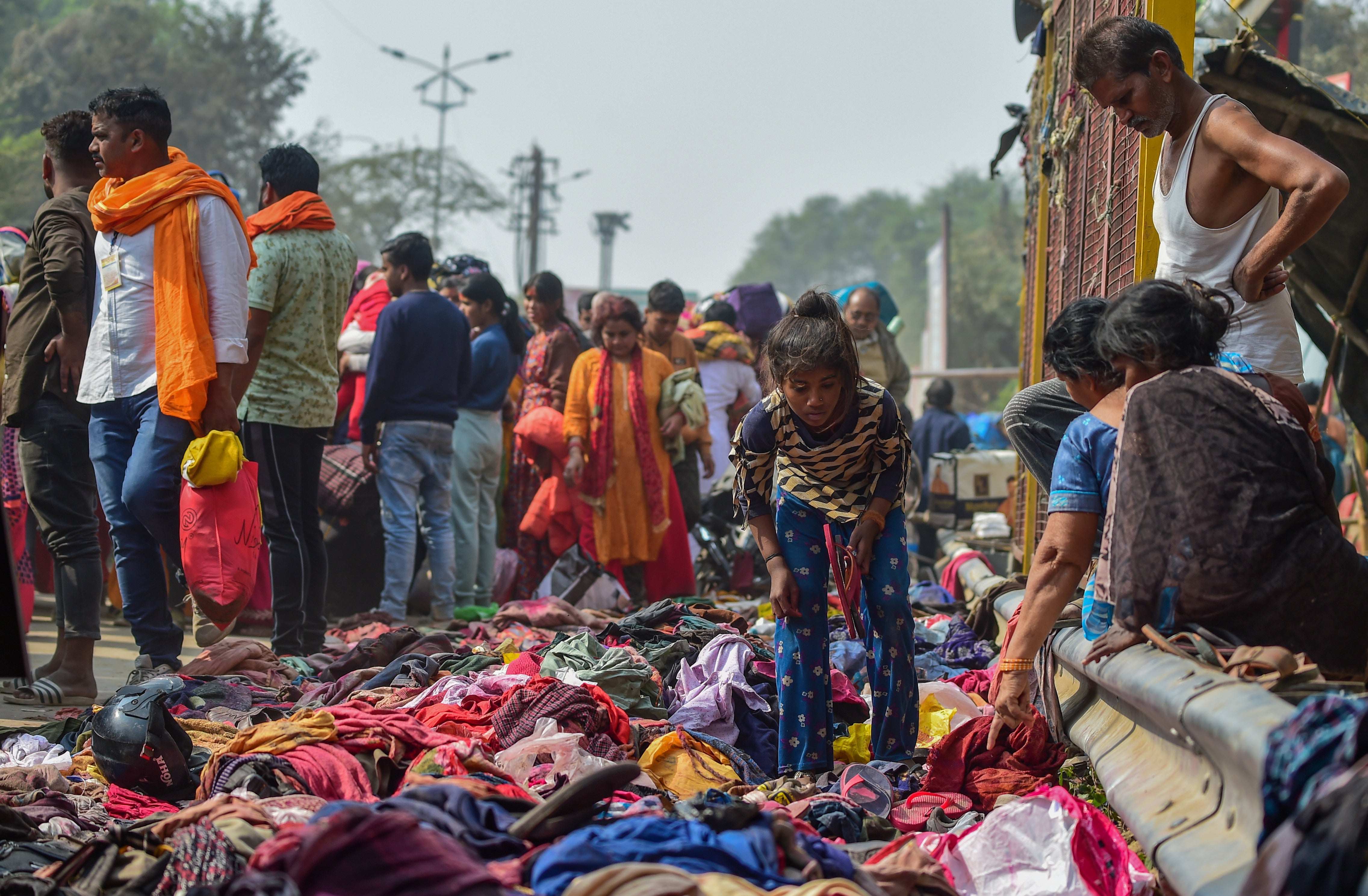 At least 6 killed in stampede as huge crowds gather at…