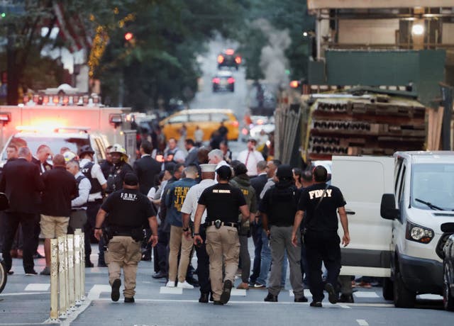 Manhattan shooting: Five killed, including NYPD officer, after gunman ...
