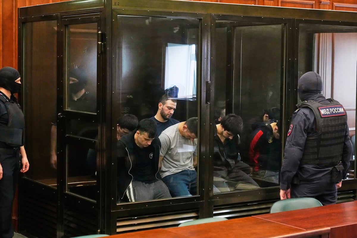 Trial begins for suspects in 2024 Moscow concert hall attack that ...