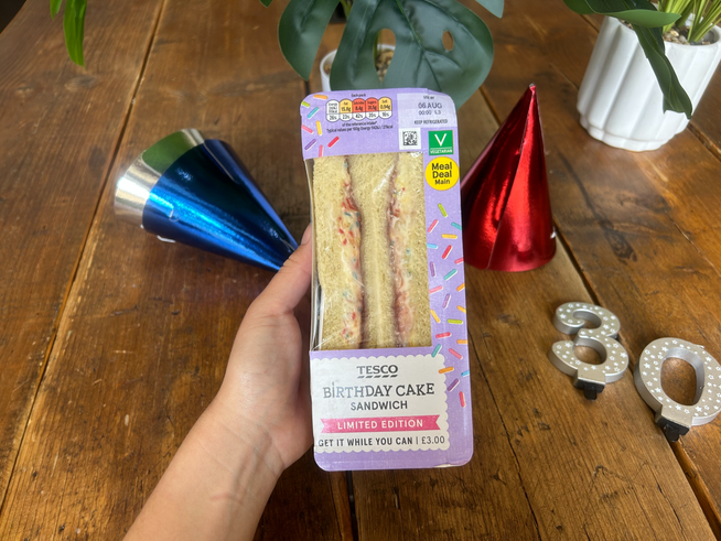 We just tried Tesco’s viral “birthday cake” sandwich – and we have ...
