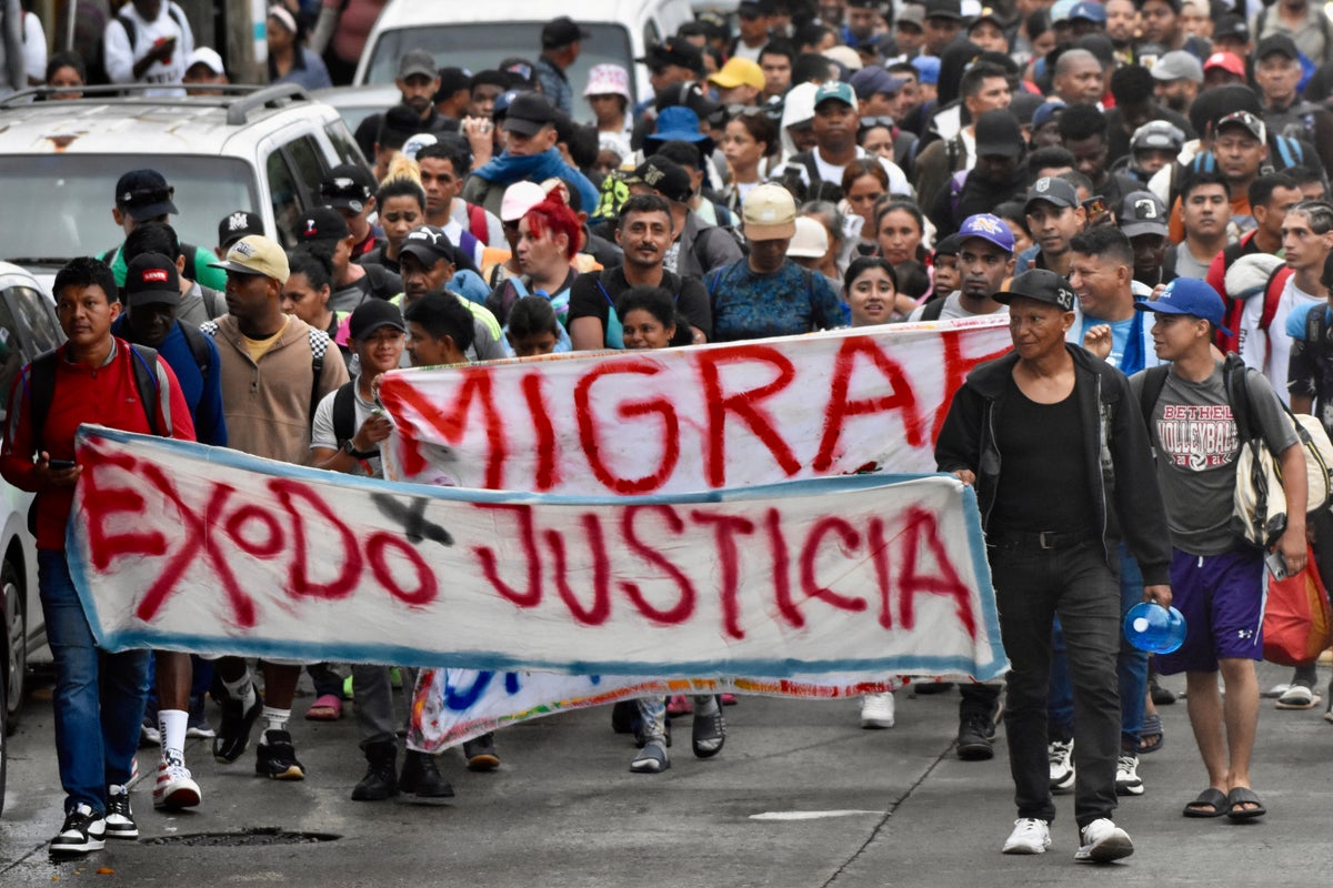 About 300 migrants start walking north in southern Mexico, but goal is ...