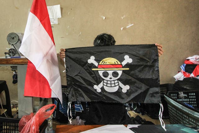 Why pirate flags are taking over Indonesia as country celebrates 80 ...