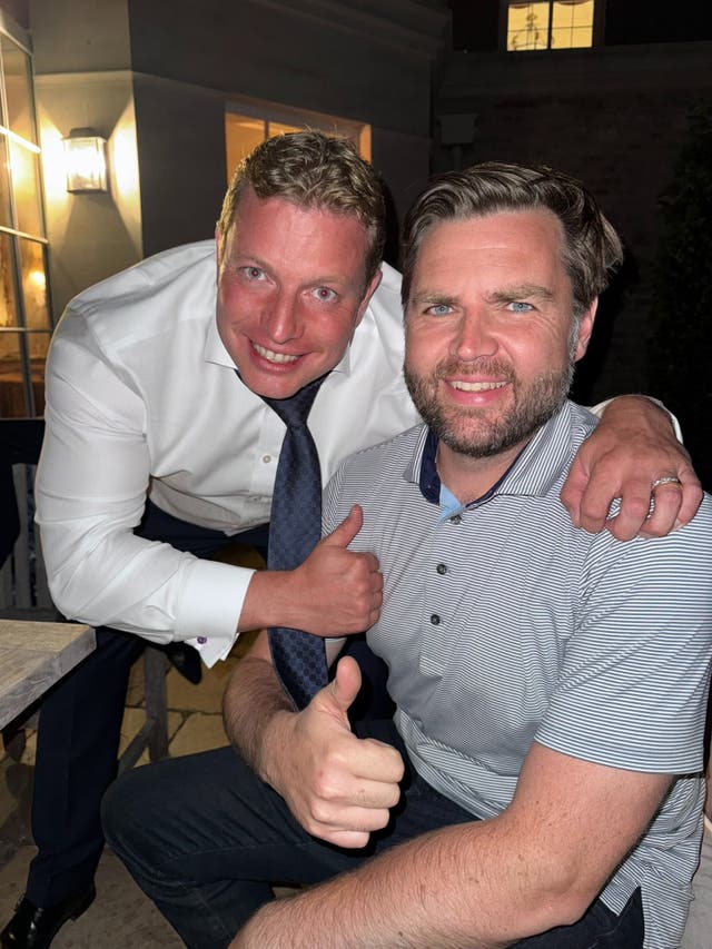 Inside the special relationship between JD Vance and ‘bosh’ king Tom ...