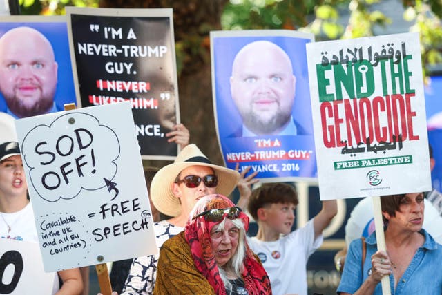 Chaos in the Cotswolds as protests erupt against JD Vance’s holiday in ...