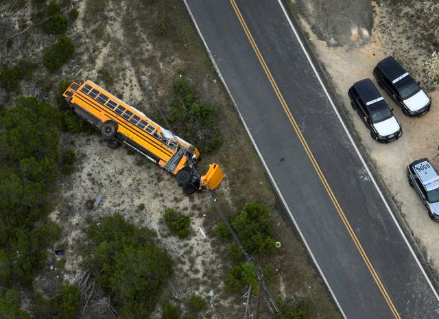 Multiple students injured in school bus crash carrying 40 kids on first ...