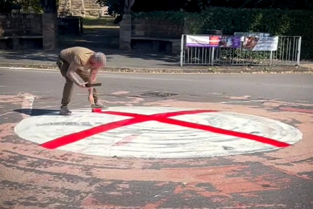 Why are St George’s flags being put up and roundabouts painted and why ...