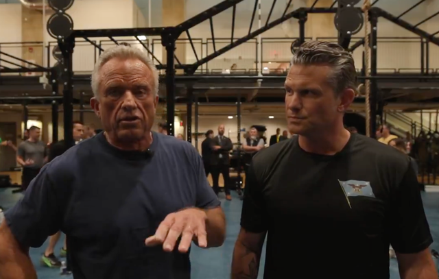 RFK Jr. finally reveals why he wears jeans to the gym | The Independent