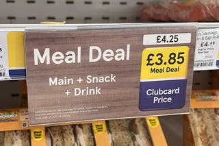 Cost of Tesco meal deal rises again | The Independent