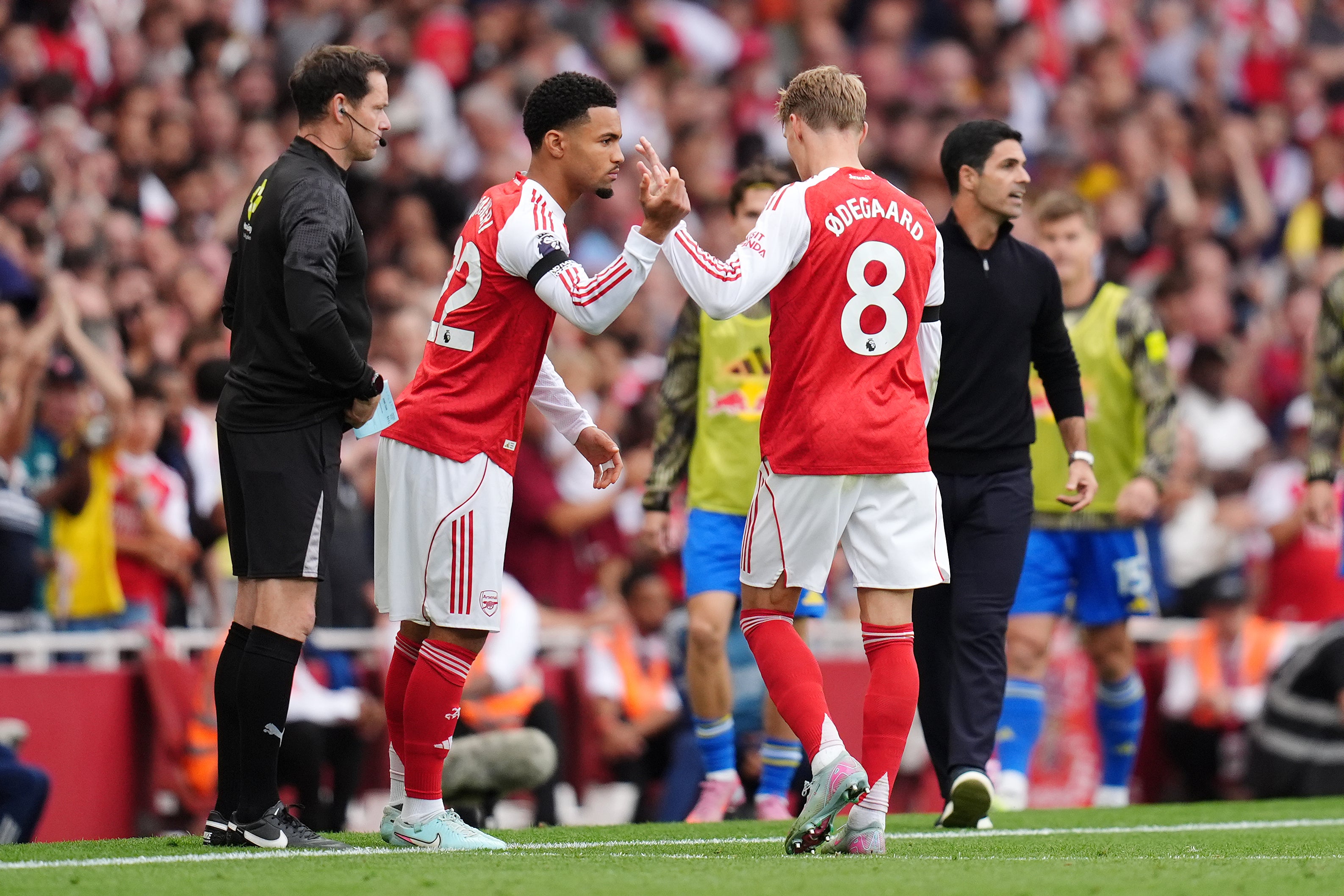 Bukayo Saka and Martin Odegaard injuries give Mikel…