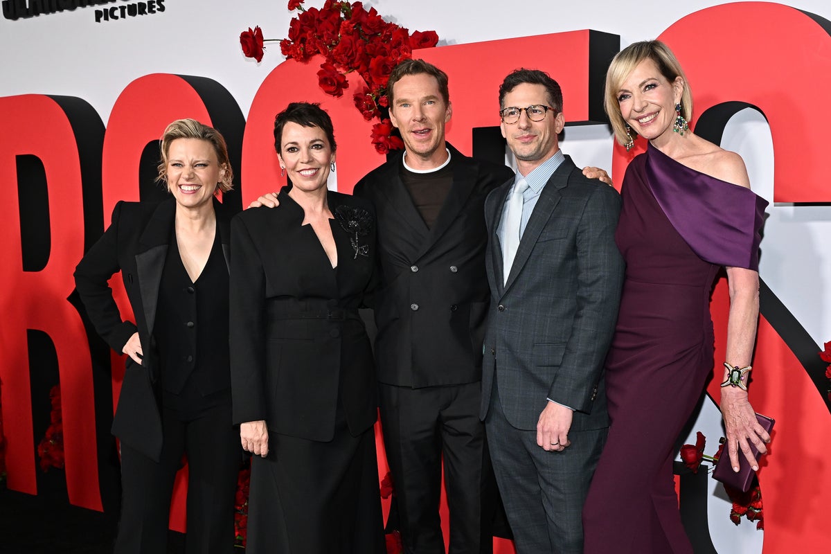 The Roses stars reveal challenges of filming iconic dinner party scene ...