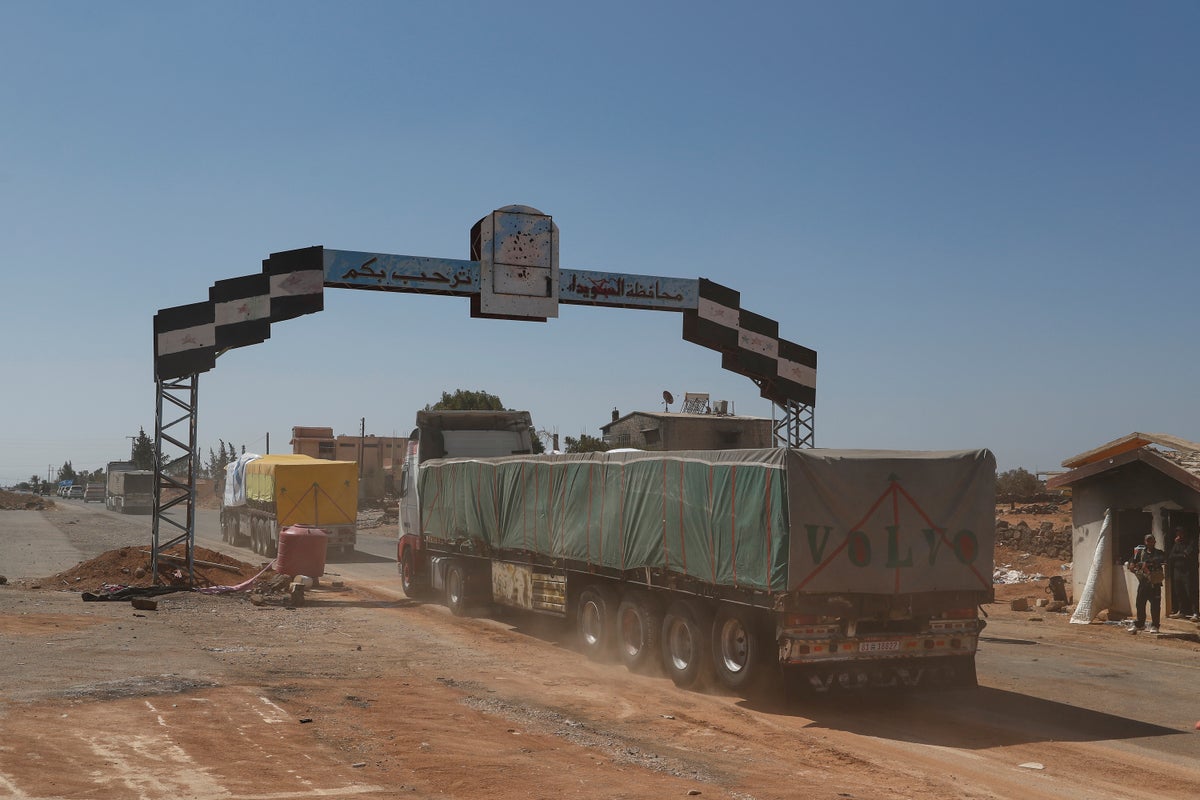Main highway from Damascus to Sweida reopens to aid convoys weeks after ...